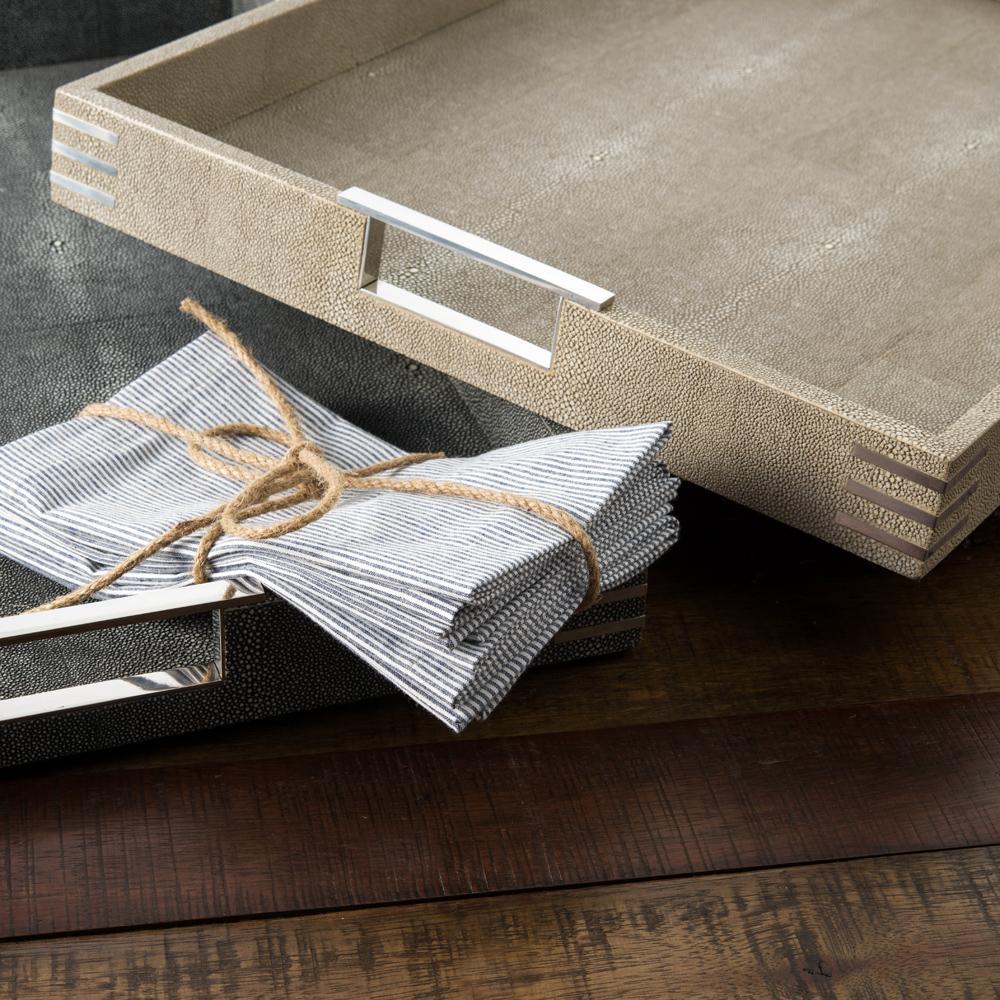 Faux - Shagreen Tray | Art Deco Styled Design | Vintage Trays ...